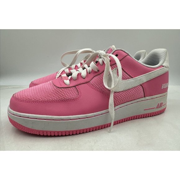 Nike | Shoes | Nike Af Air Force 1 Low Id By You Pink White Mens Sz 15 ...